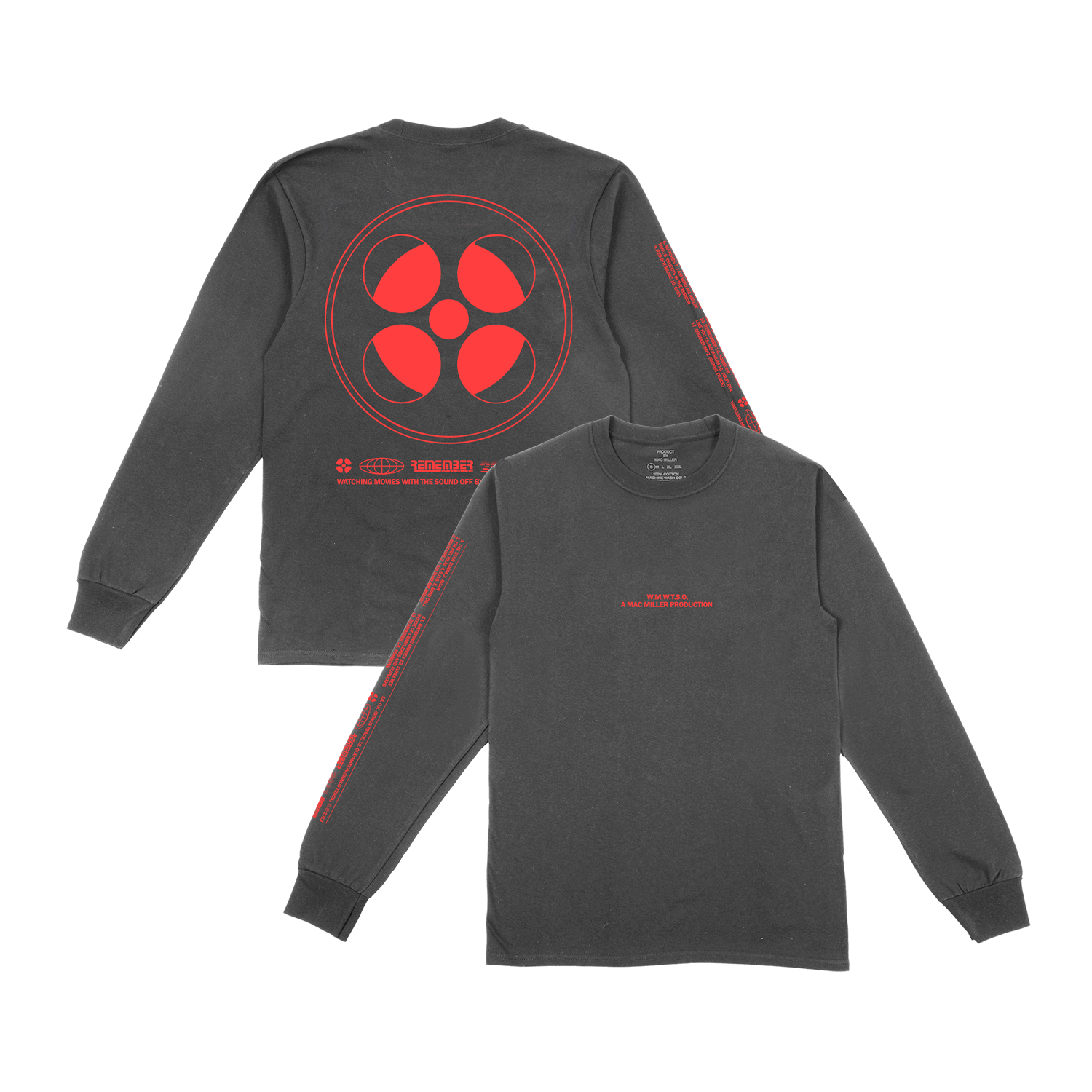 WMWTSO Productions Long Sleeve – Mac Miller UK