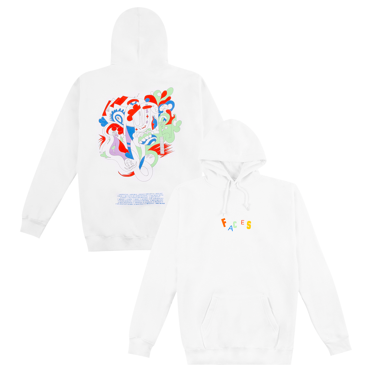 FACES LETTERS HOODIE – Mac Miller UK